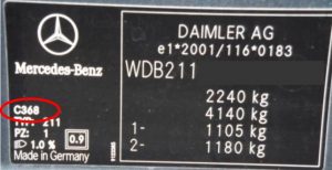 Afla cod culoare vopsea auto pentru Mercedes Benz - Bicolor.ro